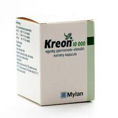 Kreon 10000 egység gyomornedvellenálló kapszula 50 db – Patikamix.hu